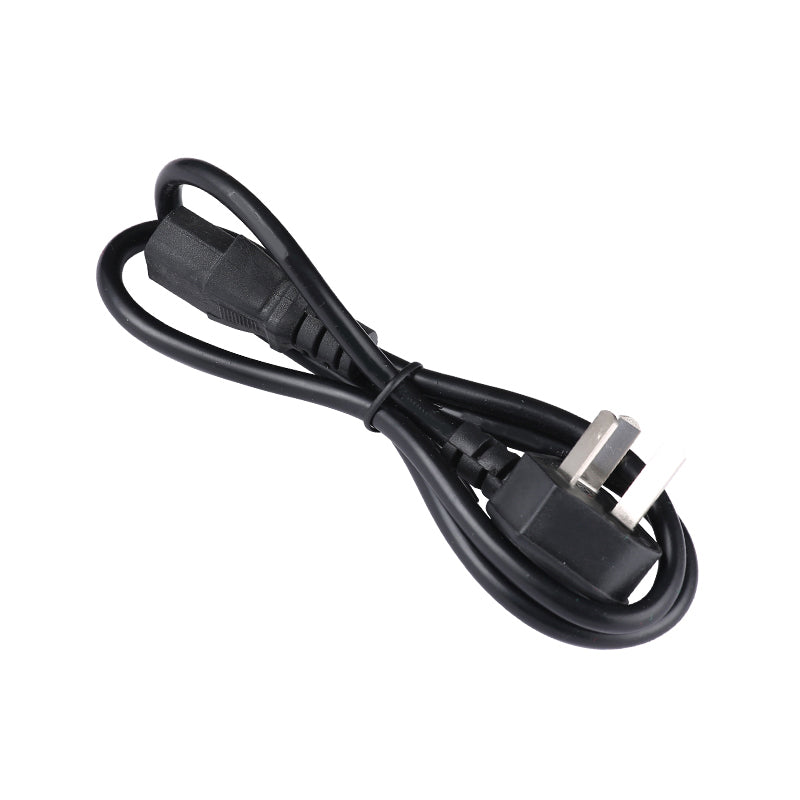 3 Pin Power Cord Lead Cable for PC Monitors Printers with IEC-C13 ...